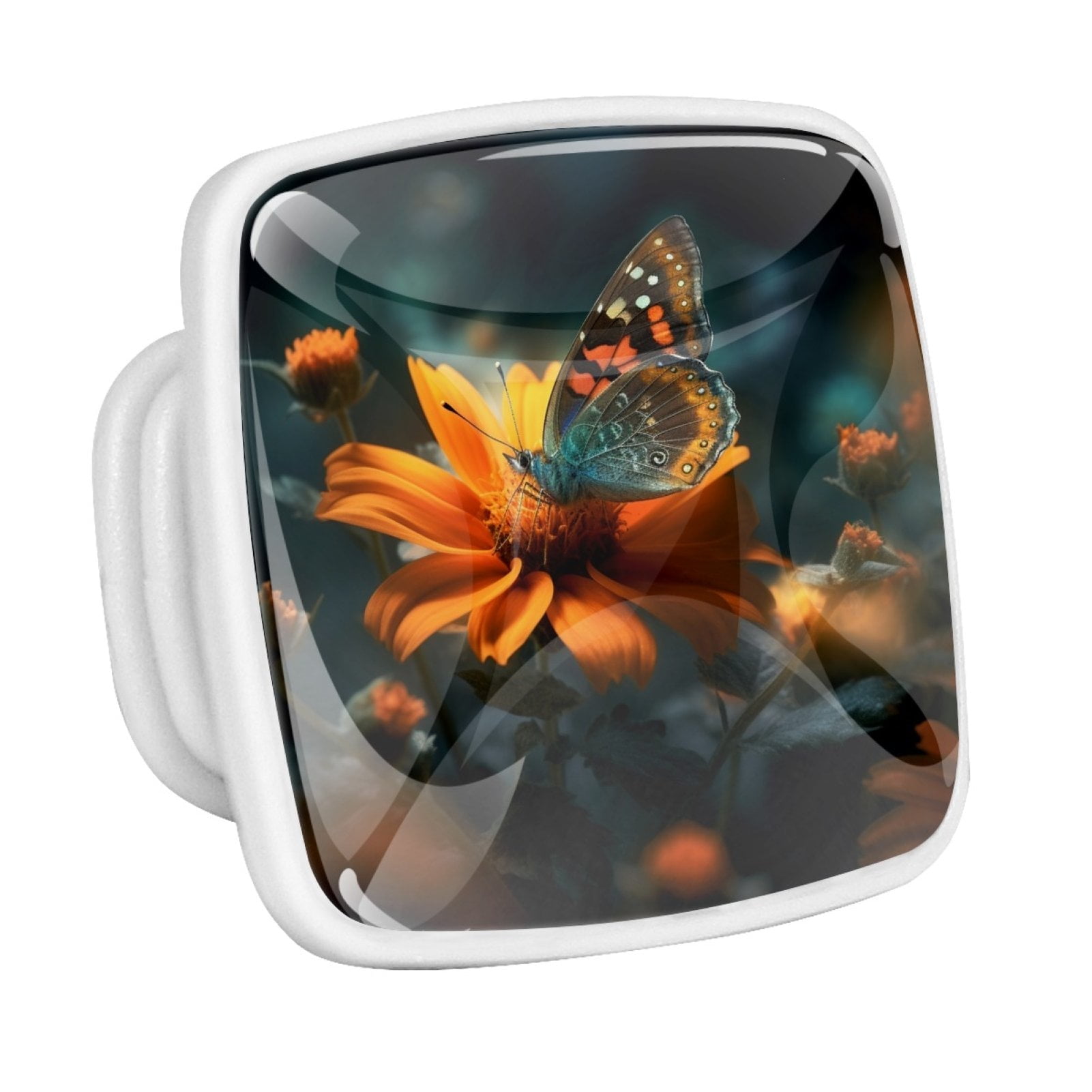 HemaKayy 4 Pack 1.18" Decorative Cabinet Knobs - Add a Magical Glow to Your Cabinets - Durable ...