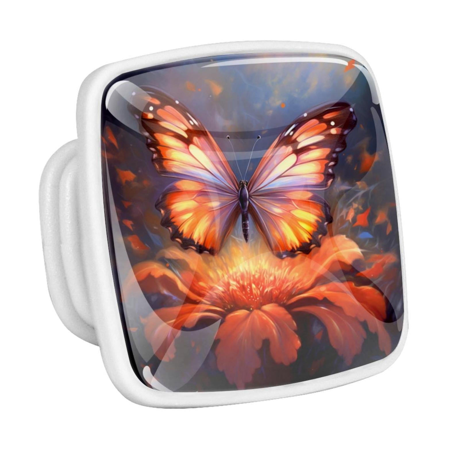 HemaKayy 4 Pack 1.18" Decorative Cabinet Knobs - Add a Magical Glow to Your Cabinets - Durable ...