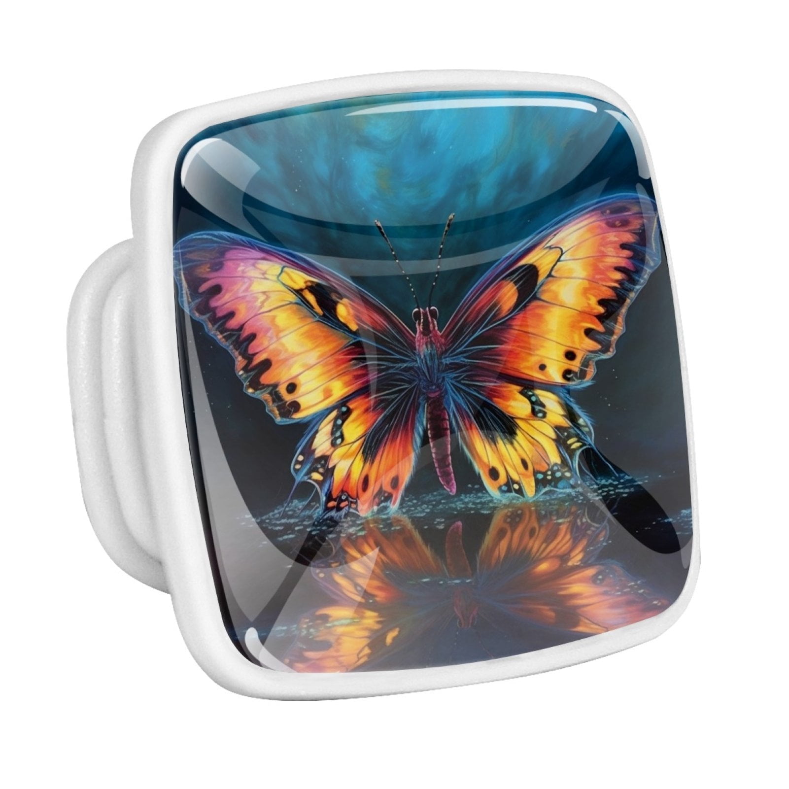 HemaKayy 4 Pack 1.18" Decorative Cabinet Knobs - Add a Magical Glow to Your Cabinets - Durable ...