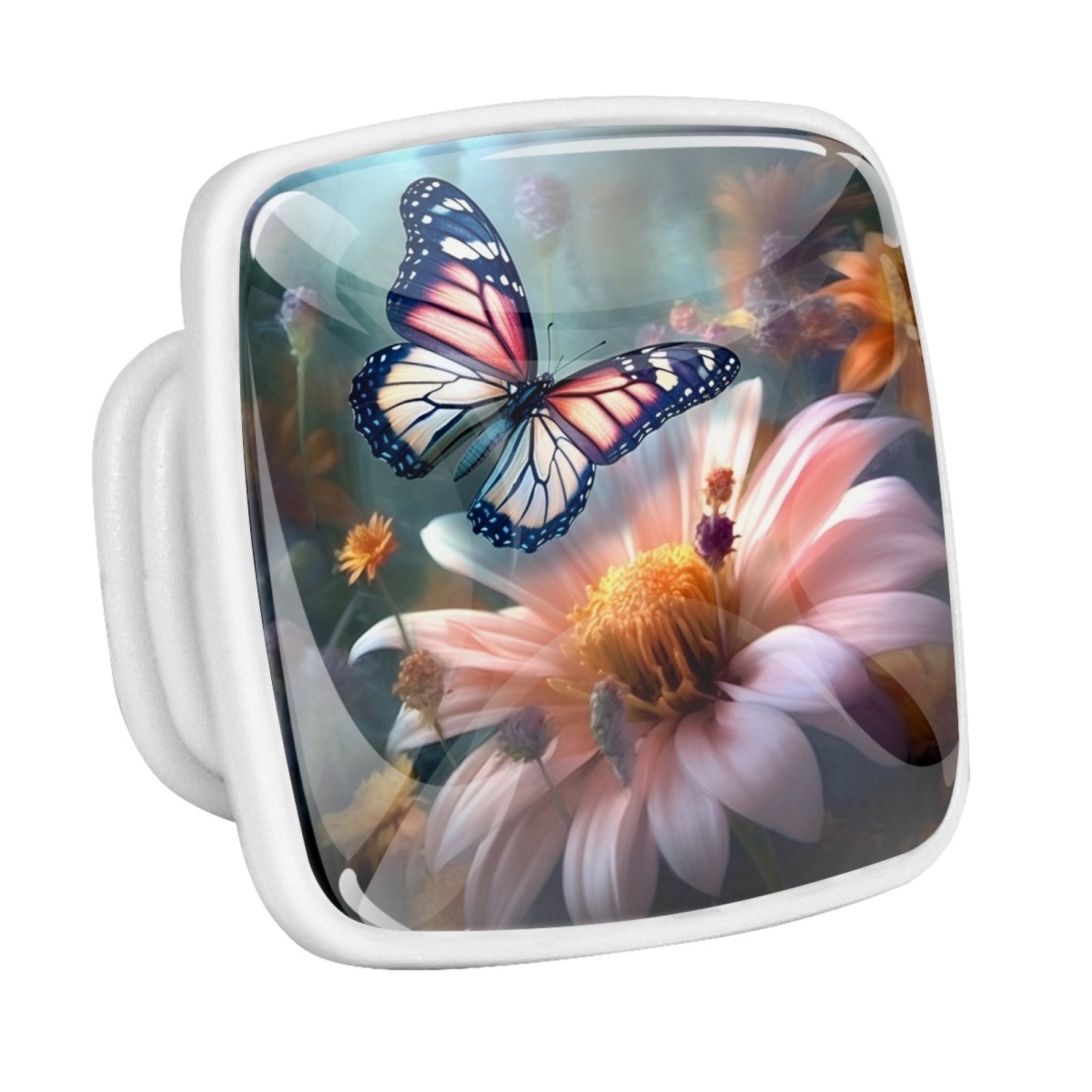 HemaKayy 4 Pack 1.18" Decorative Cabinet Knobs - Add a Magical Glow to Your Cabinets - Durable ...