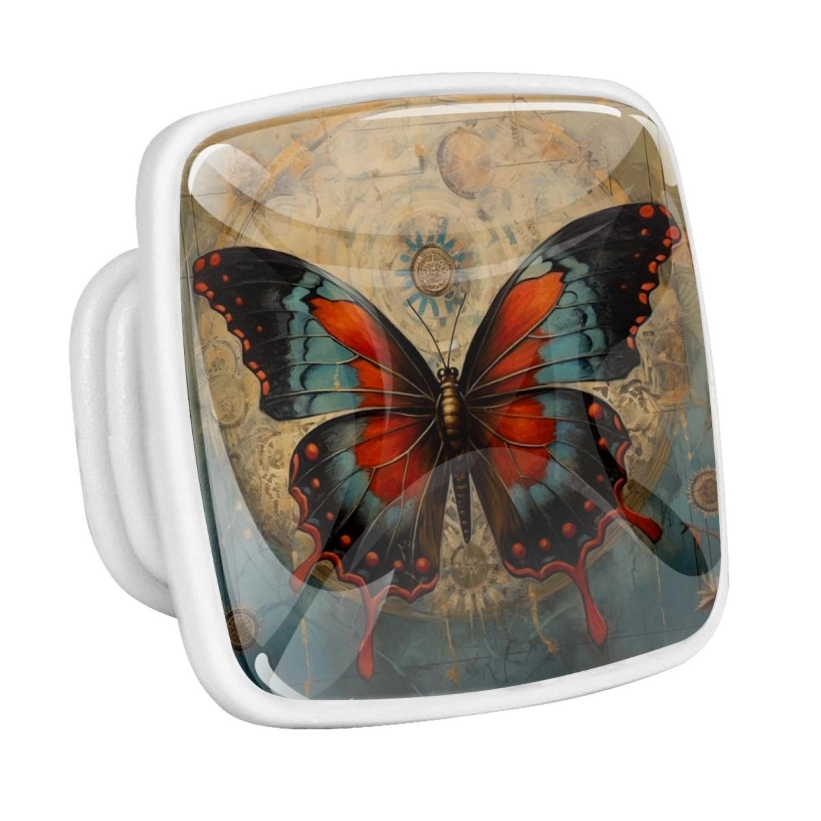 HemaKayy 4 Pack 1.18" Decorative Cabinet Knobs - Add a Magical Glow to Your Cabinets - Durable ...