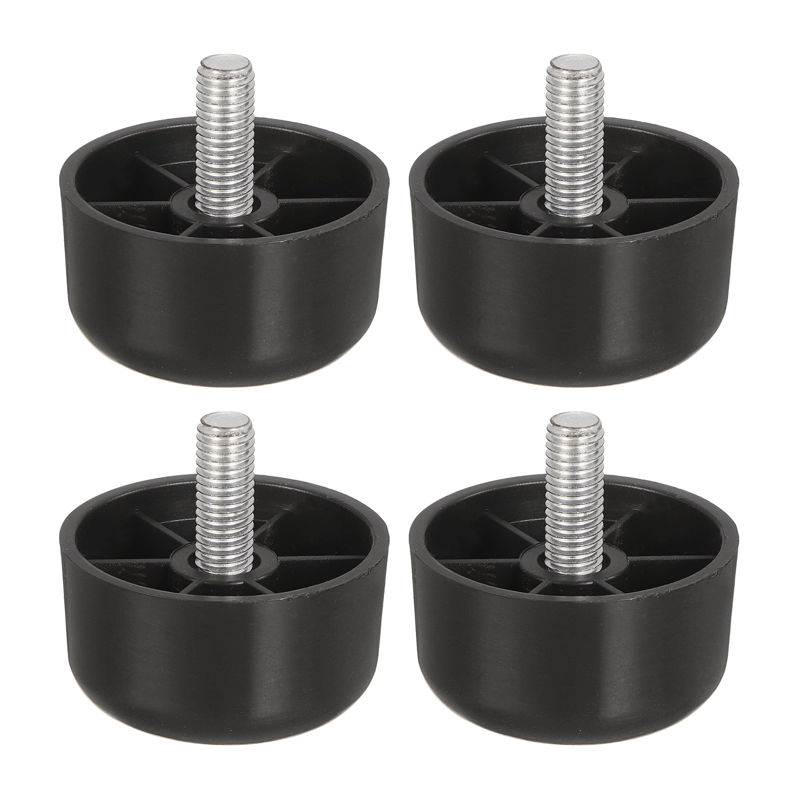 Uxcell 4 Pack 1.18 x 2.17 inch Furniture Legs, Plastic Sofa Coach Legs ...