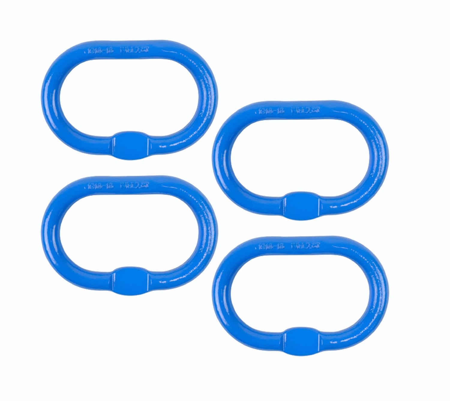 (4 Pack) 1/2 Inch Oblong Master Link for Chain & Wire Rope, Grade 100 ...