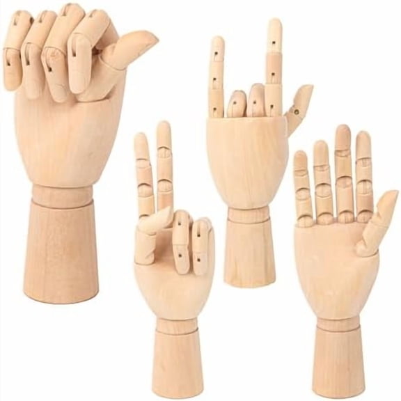 Wooden Mannequin Hand