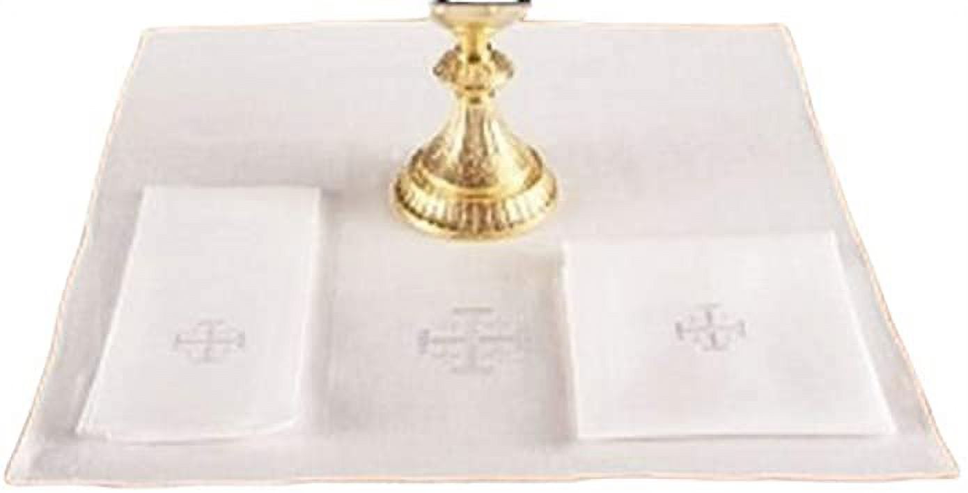 4 Pack - 100% Linen Jerusalem Cross Corporal - Walmart.com