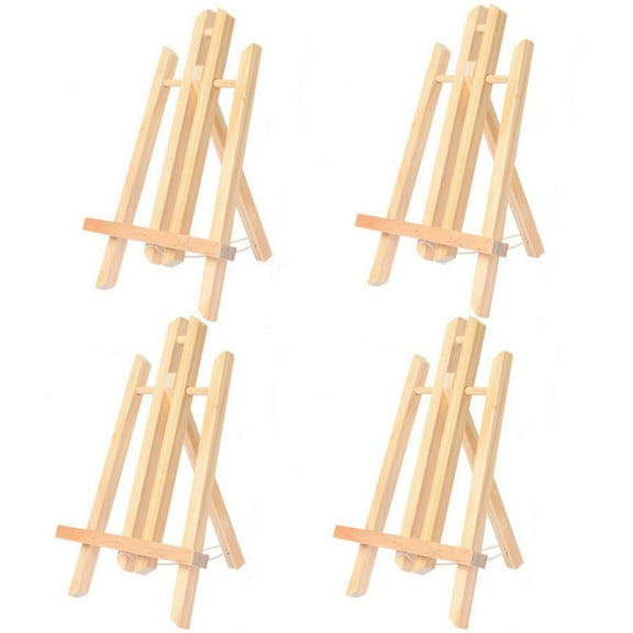 11.8In Wood Easels,Tabletop Painting Display Easels, Painting Party ...