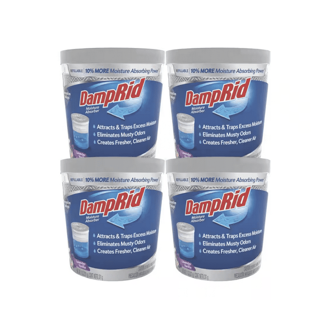 (4-Pack) 11 oz. Lavender Vanilla Refillable Moisture Absorber - Walmart.com