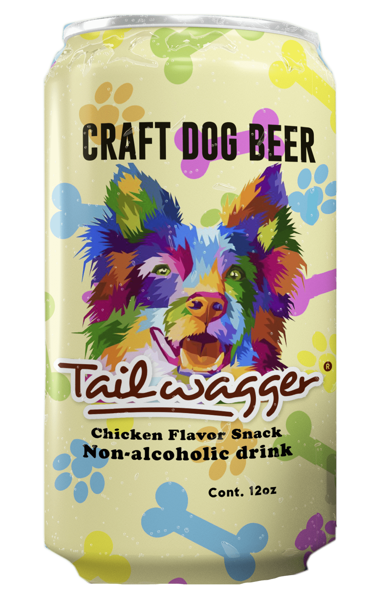 4-Pack, 12 oz Chicken Porter Dog "Beer" (Non-alcoholic) - Walmart.com