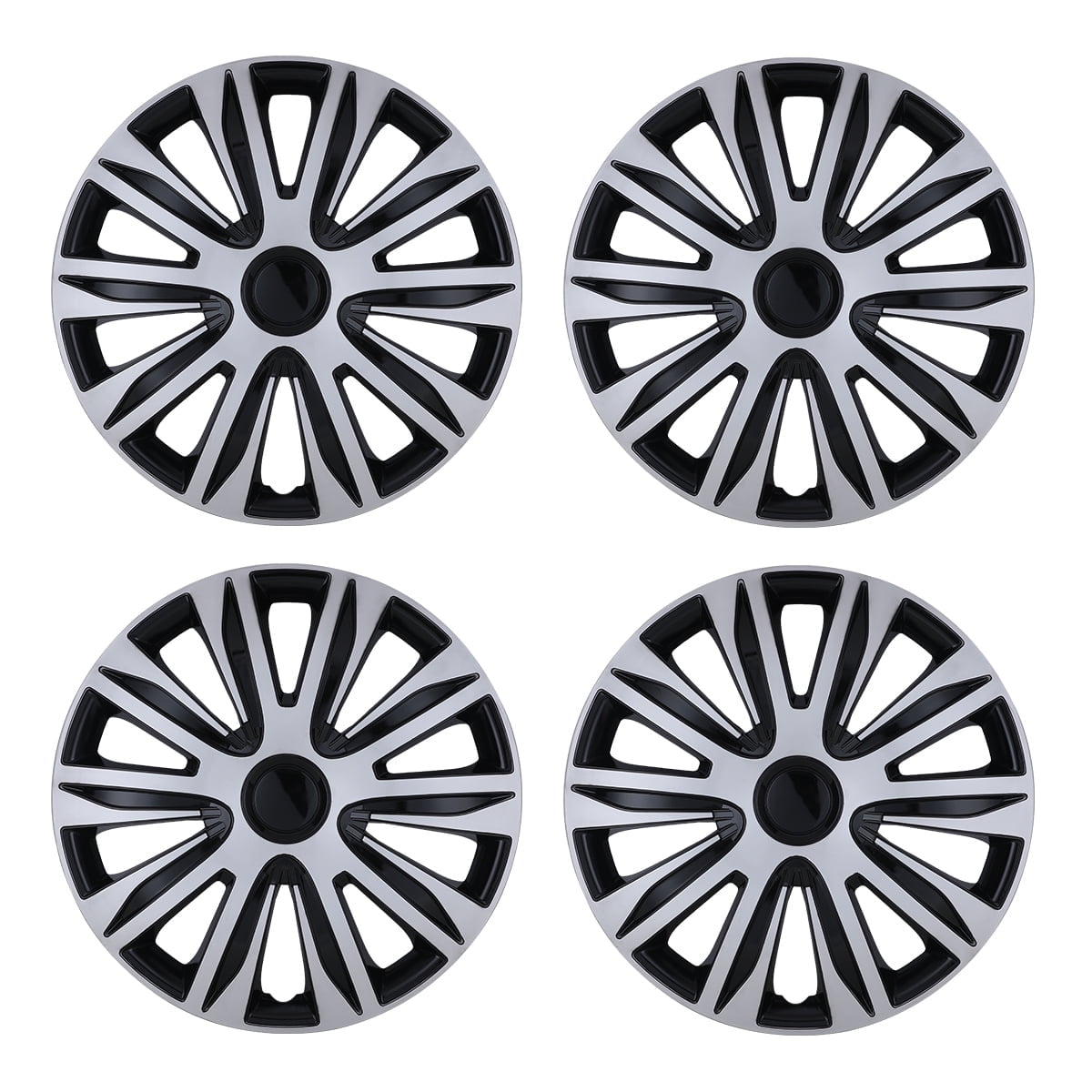 (4 Pack)13 inch Universal Wheel Rim Cover Hubcaps Snap on Car Truck Fit ...