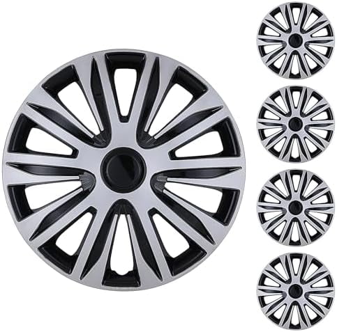 4-Pack 13 Inch Wheel Rim Cover Hubcaps, Special Design Fashion Shape ...