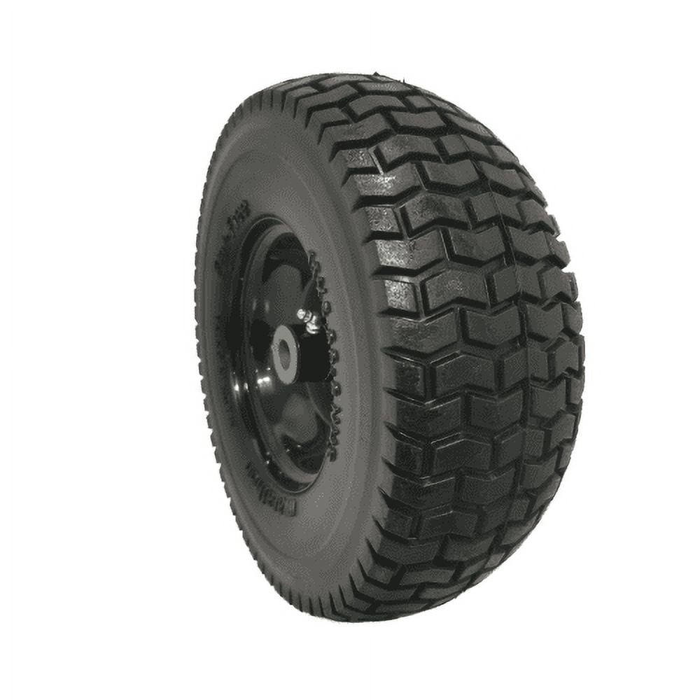 (4-Pack) 13x5.00-6 Flat Free Tire and Wheel Assemblies - Compatible for ...