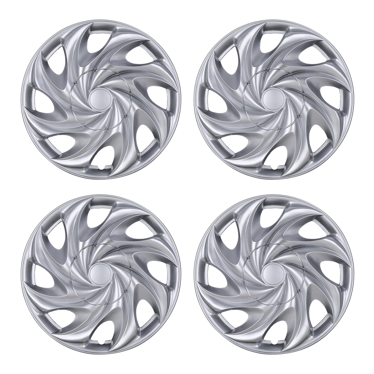 (4 Pack)14 inch Universal Wheel Rim Cover Hubcaps Snap on Car Truck Fit ...