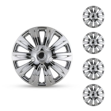 BDK Ford E-Series Style Hubcaps Wheel Cover, 16" Chrome Replica Cover ...