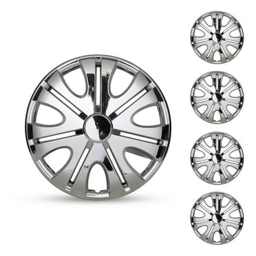Fortpro Semi Truck Chrome Rear Axle Wheel Cone Style Cover Kit Hub Cap ...