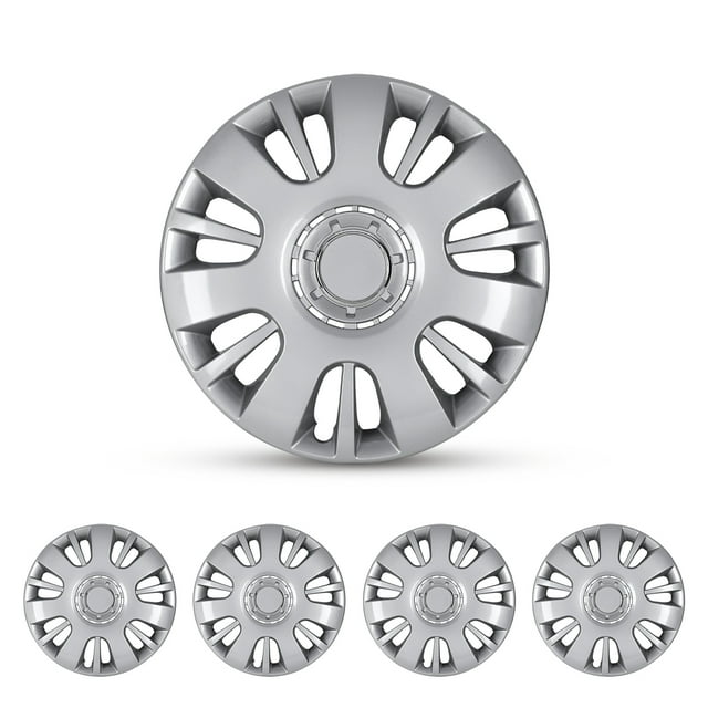 (4 Pack)15 Inch Universal Wheel Rim Cover Hubcaps Snap On Car Truck Fit ...