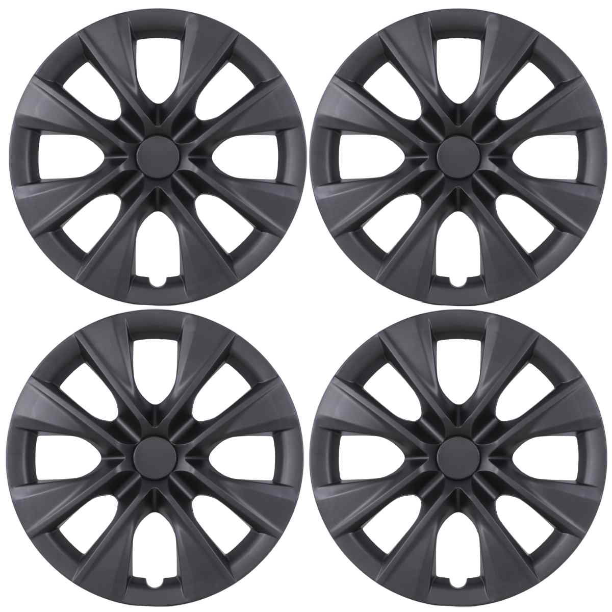 (4 Pack)15" Set of 4 Hubcaps Wheel Rims Cover for 2009-2019 Toyota ...