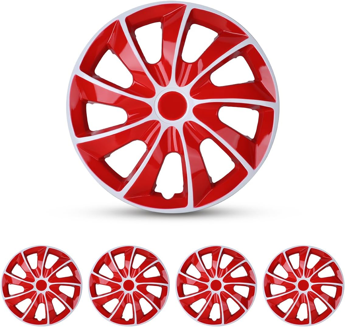 4-Pack 16 Inch Hubcaps,Special Design Fashion Shape Replacement Rim ...