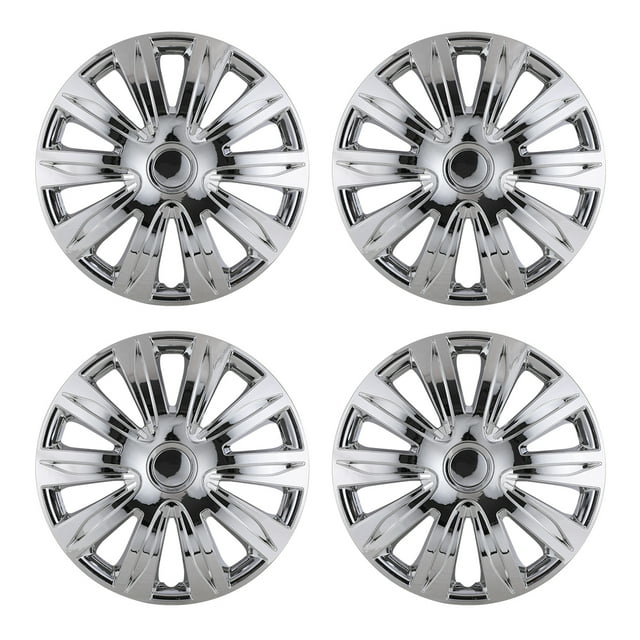 (4 Pack)16 Inch Universal Wheel Rim Cover Hubcaps Snap On Car Truck Fit ...
