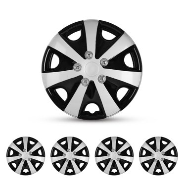 (4 Pack)17 Inch Universal Wheel Rim Cover Hubcaps Snap On Car Truck Fit ...