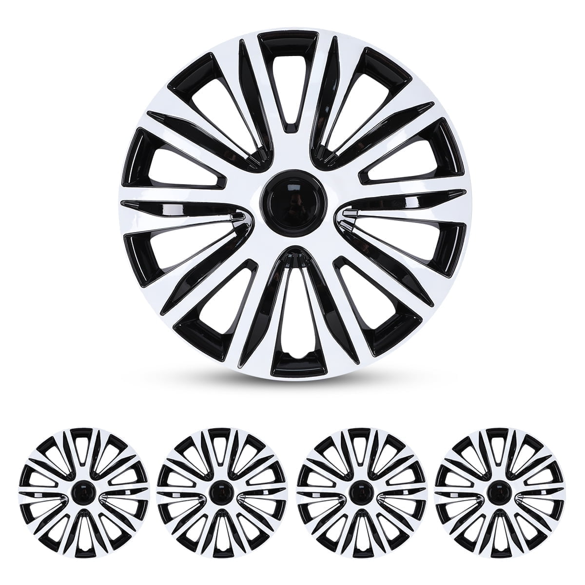(4 Pack)16 Inch Universal Wheel Rim Cover Hubcaps, Snap on Car Truck ...