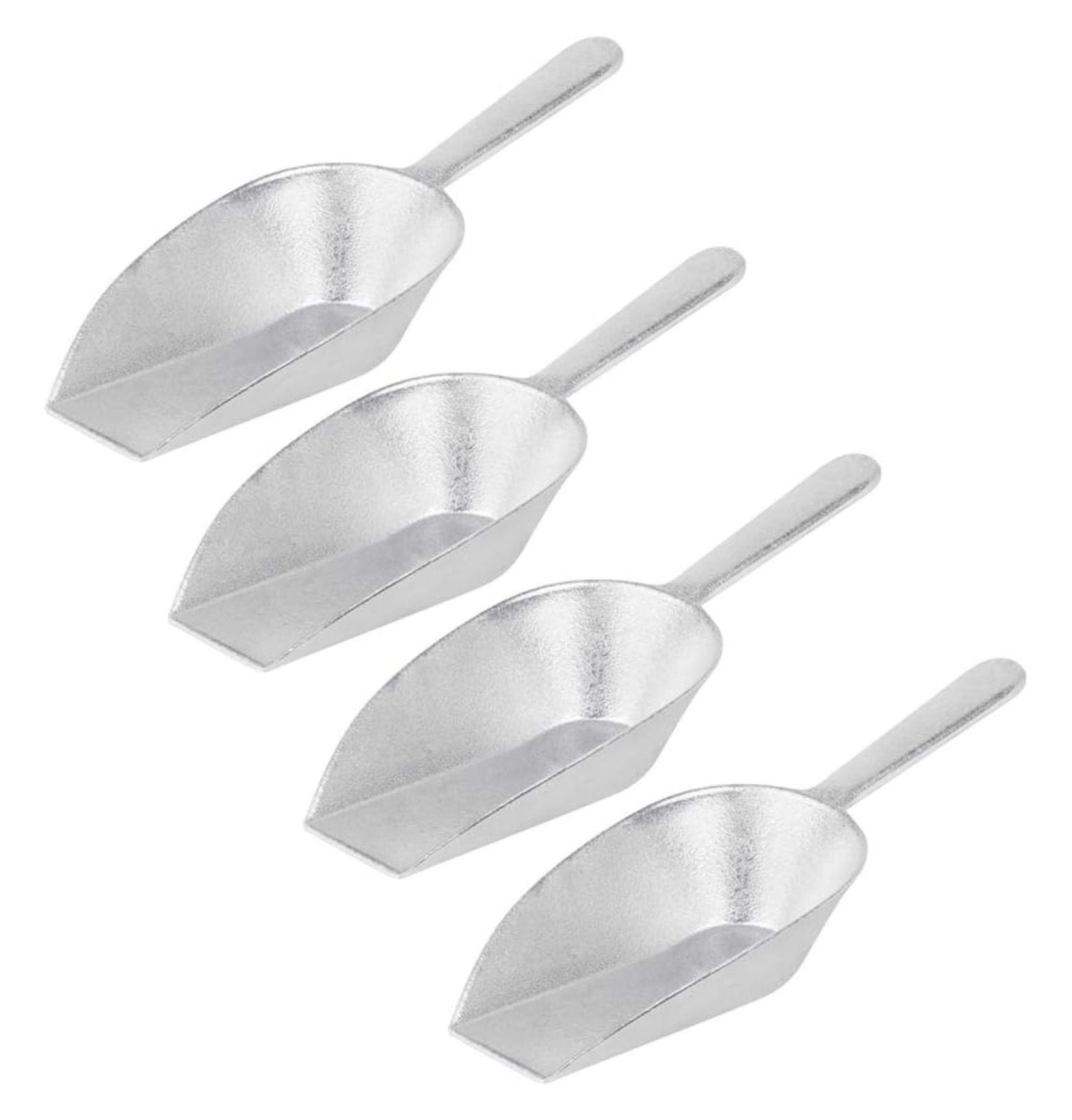 (4 Pack) 16 oz Flat Bottom Aluminum , Utility by LouZub, One-Piece ...