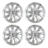 Chrome Front Hub Cap Kit - 2 Pc Pack, for Semi Truck Trailer and More ...