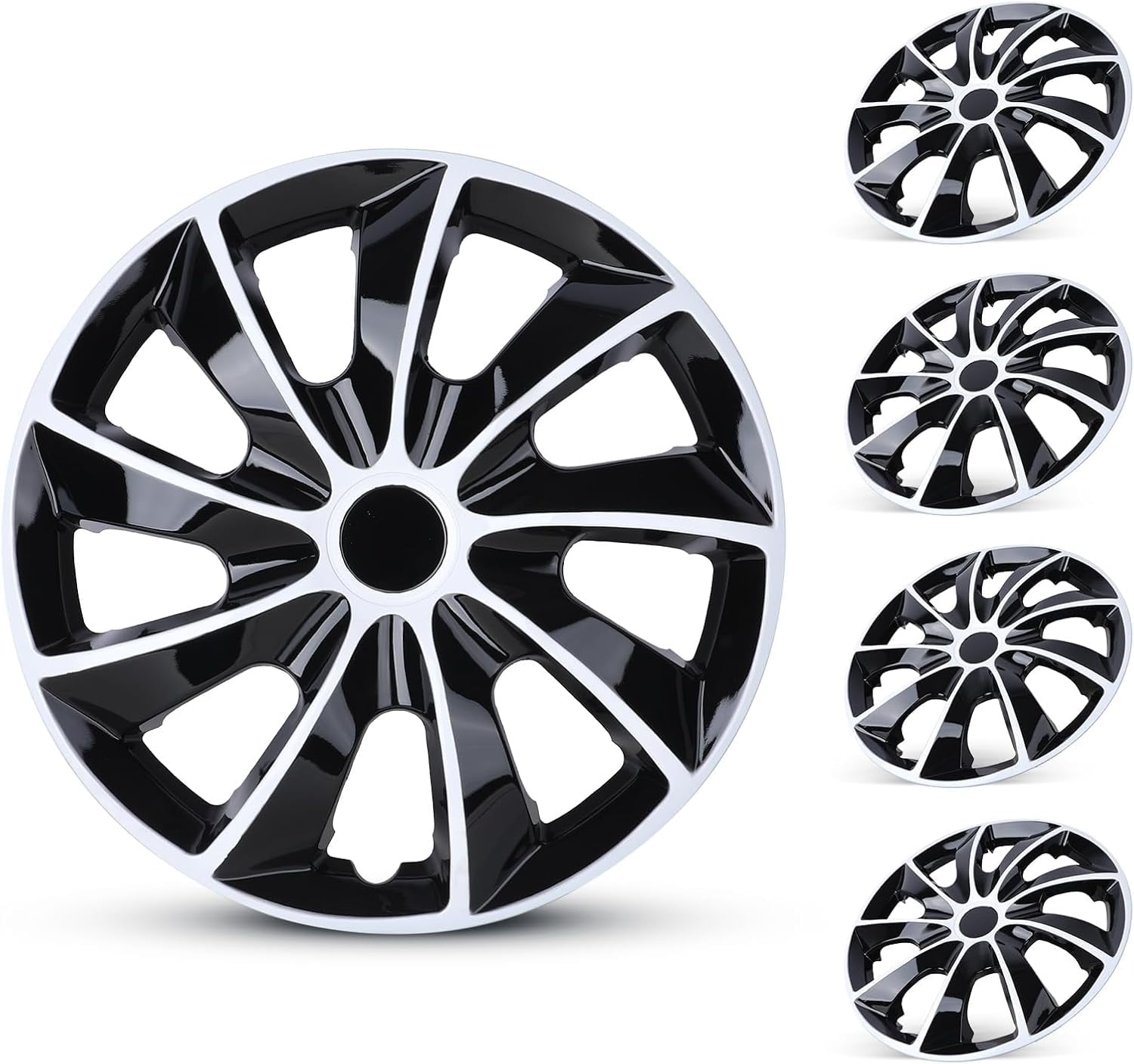 4-Pack 17 inch Wheel Rim Cover Hubcaps,Special Design Fashion Shape ...
