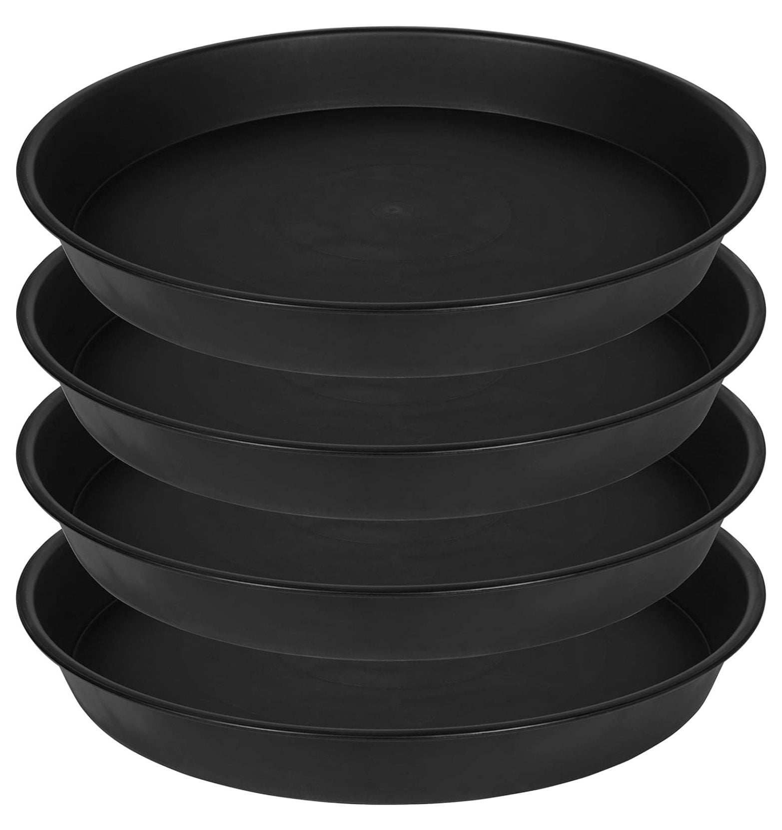 4 Pack of 18 19 inch Plant Saucer Drip Tray, 17 19 21 23 25 27 inch ...