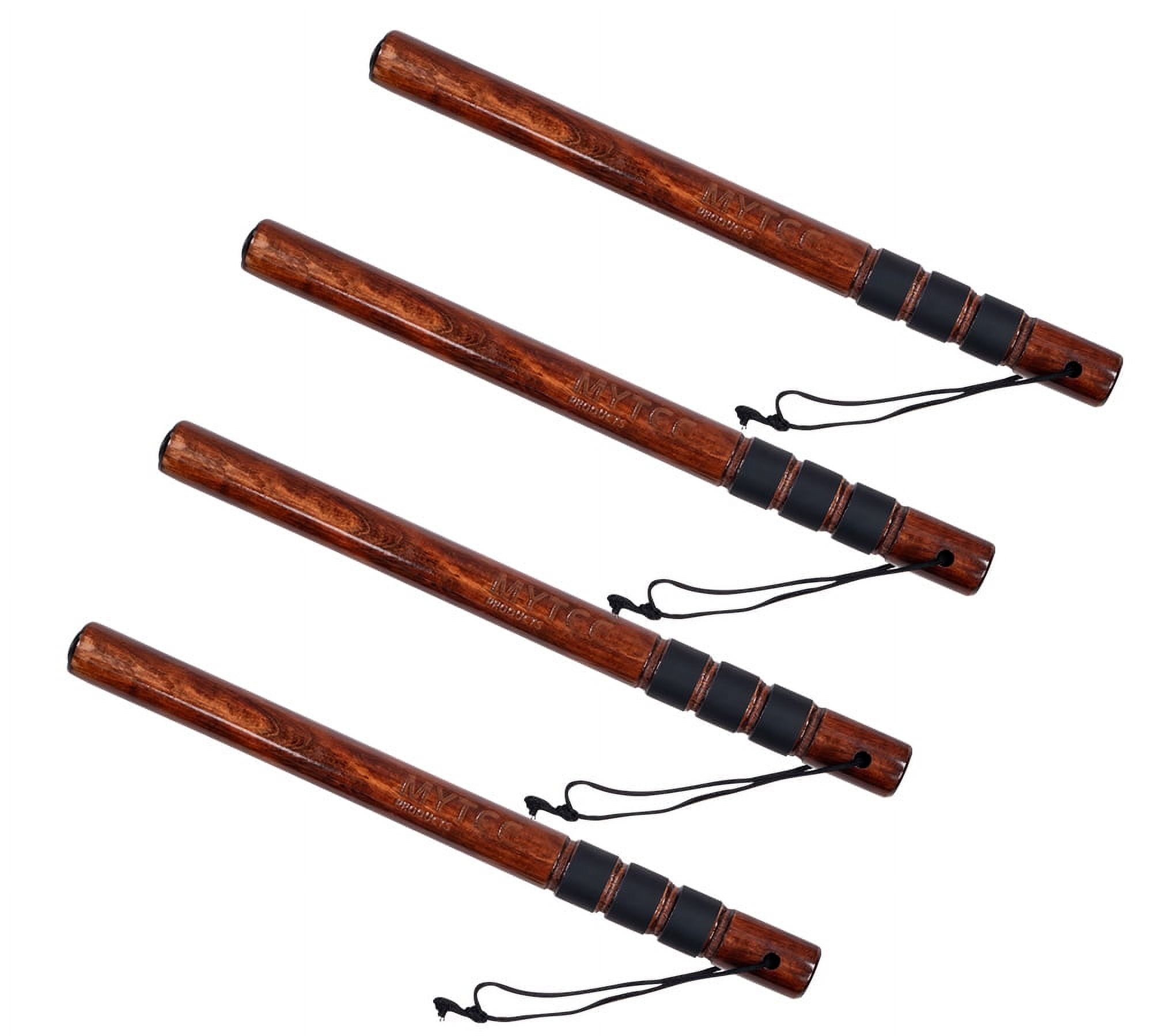 4 Pack 18" Wood Tire Thumper Bat - 3M Smooth Grip - Durable Hickory ...