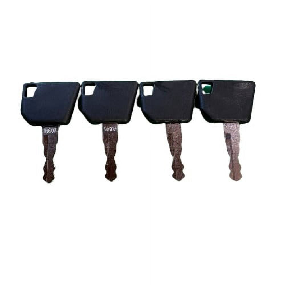 4 Pack 19# 14607 14603 14657 14707 Keys Fits JCB Bomag Dynapac Terex ...