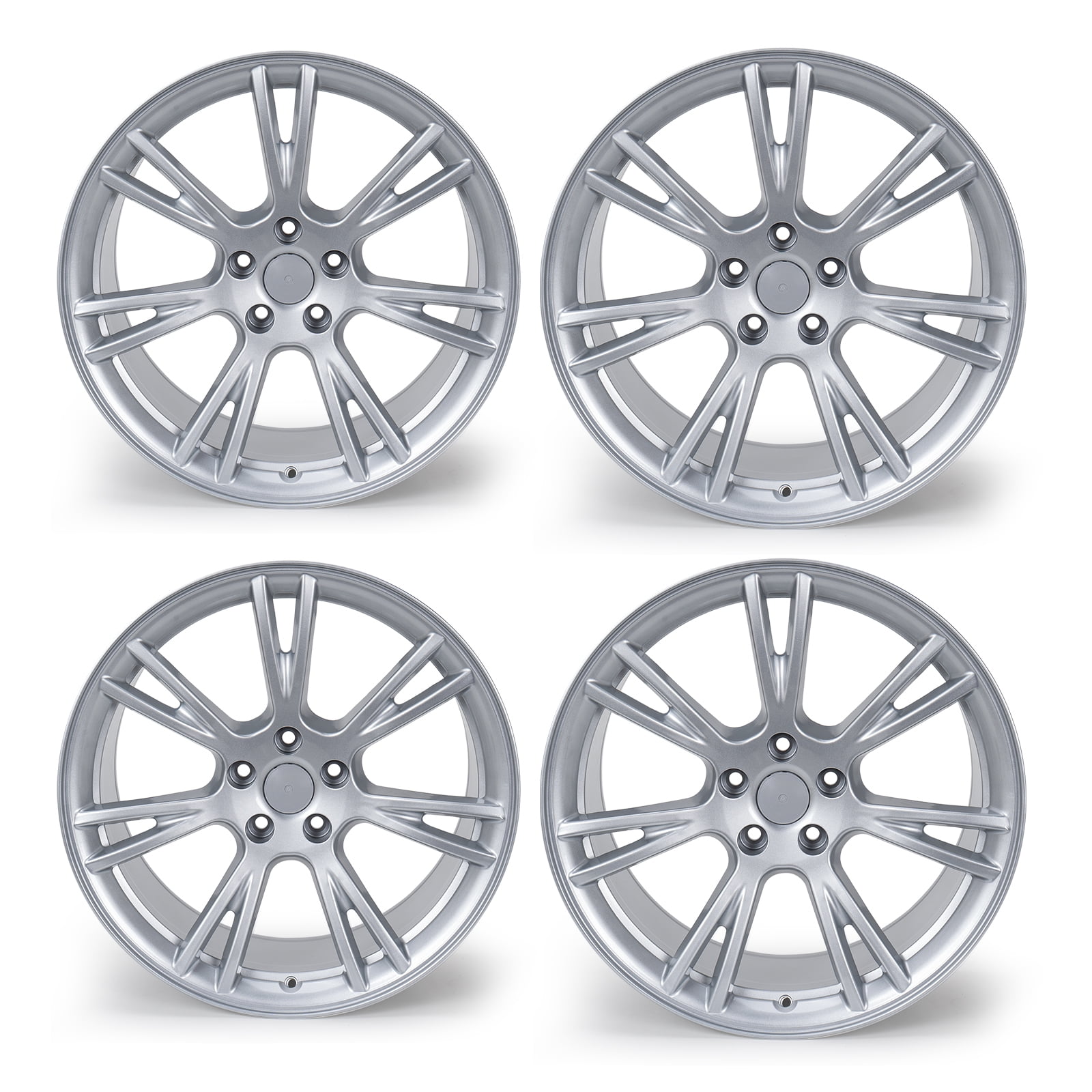 4-Pack 19" Wheel Rim Fit for Model Y 2020-2024, 19x9.5-inch 5-Lug ...