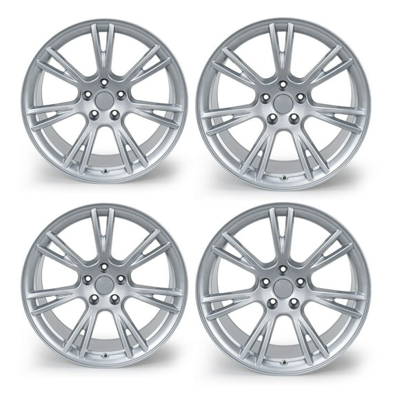 4-Pack 19" Wheel Rim Fit for Model Y 2020-2024, 19x9.5-inch 5-Lug ...