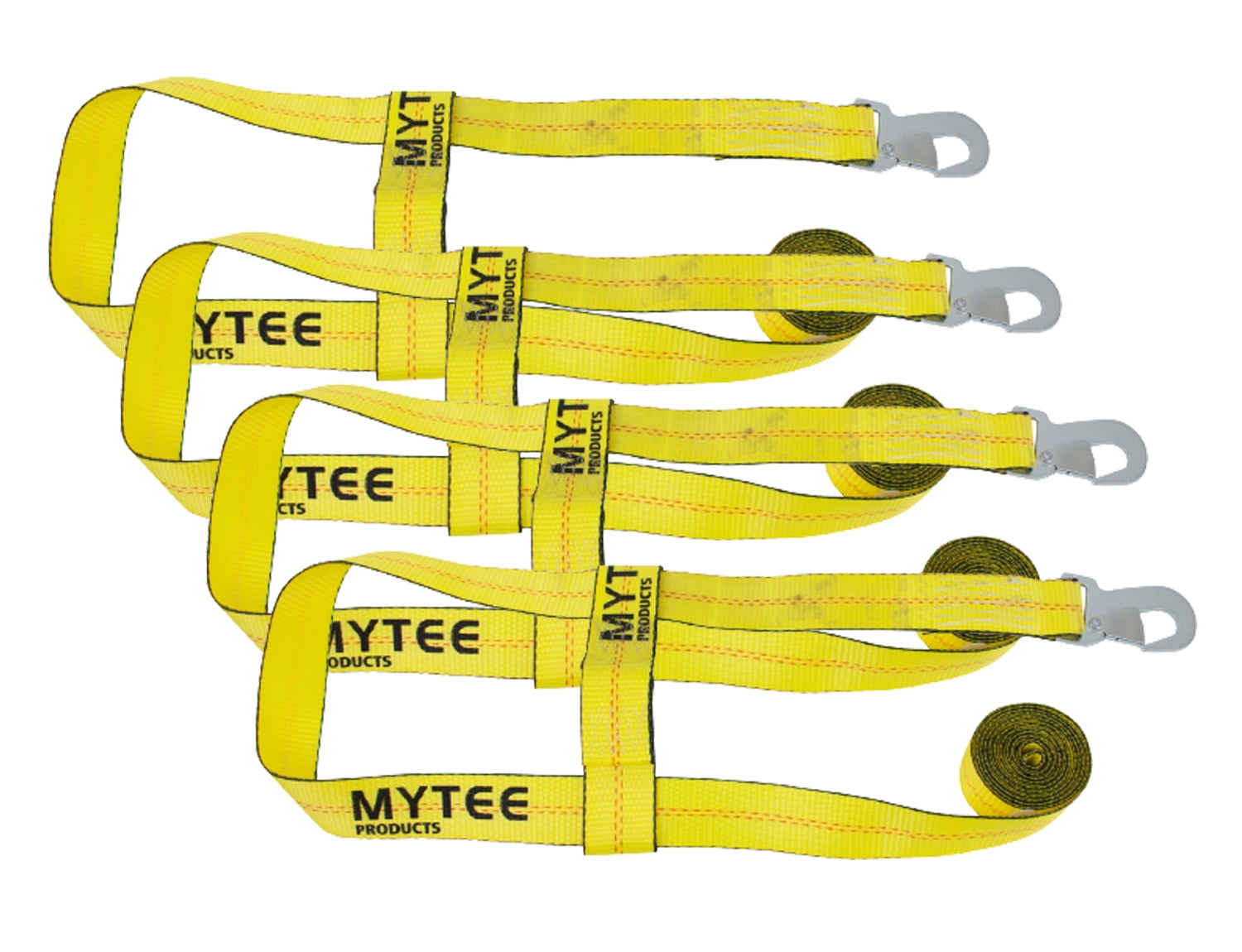 (4 Pack) 2" JERR-DAN Basket Strap w/ Flat Snap Hook - Walmart.com
