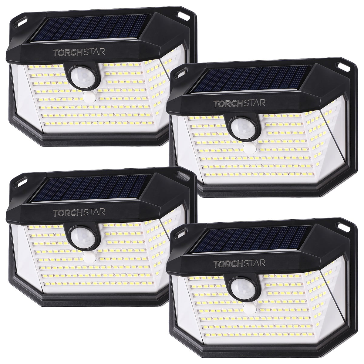 TORCHSTAR LED Solar Sensing Patio Garden Backyard Security Lights ...