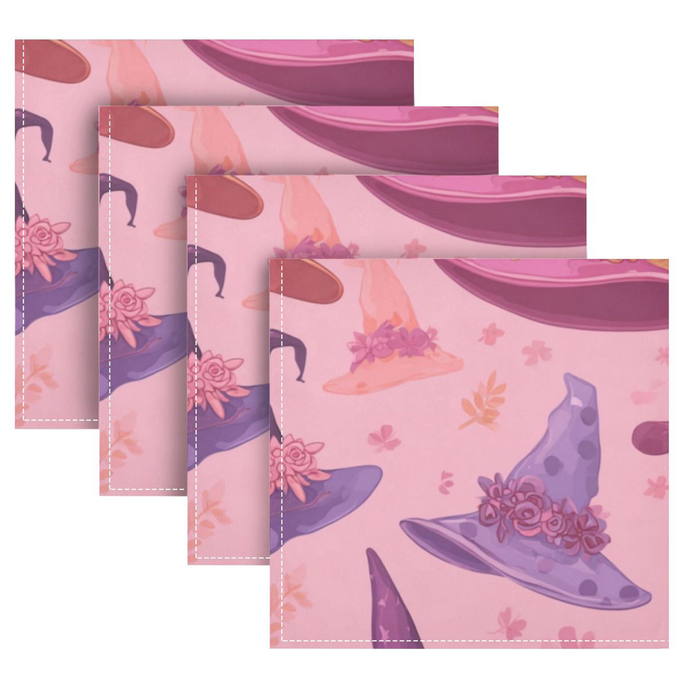 4 Pack 20'' x20" Satin Table Napkins Dinner Napkins for wedding Party ...
