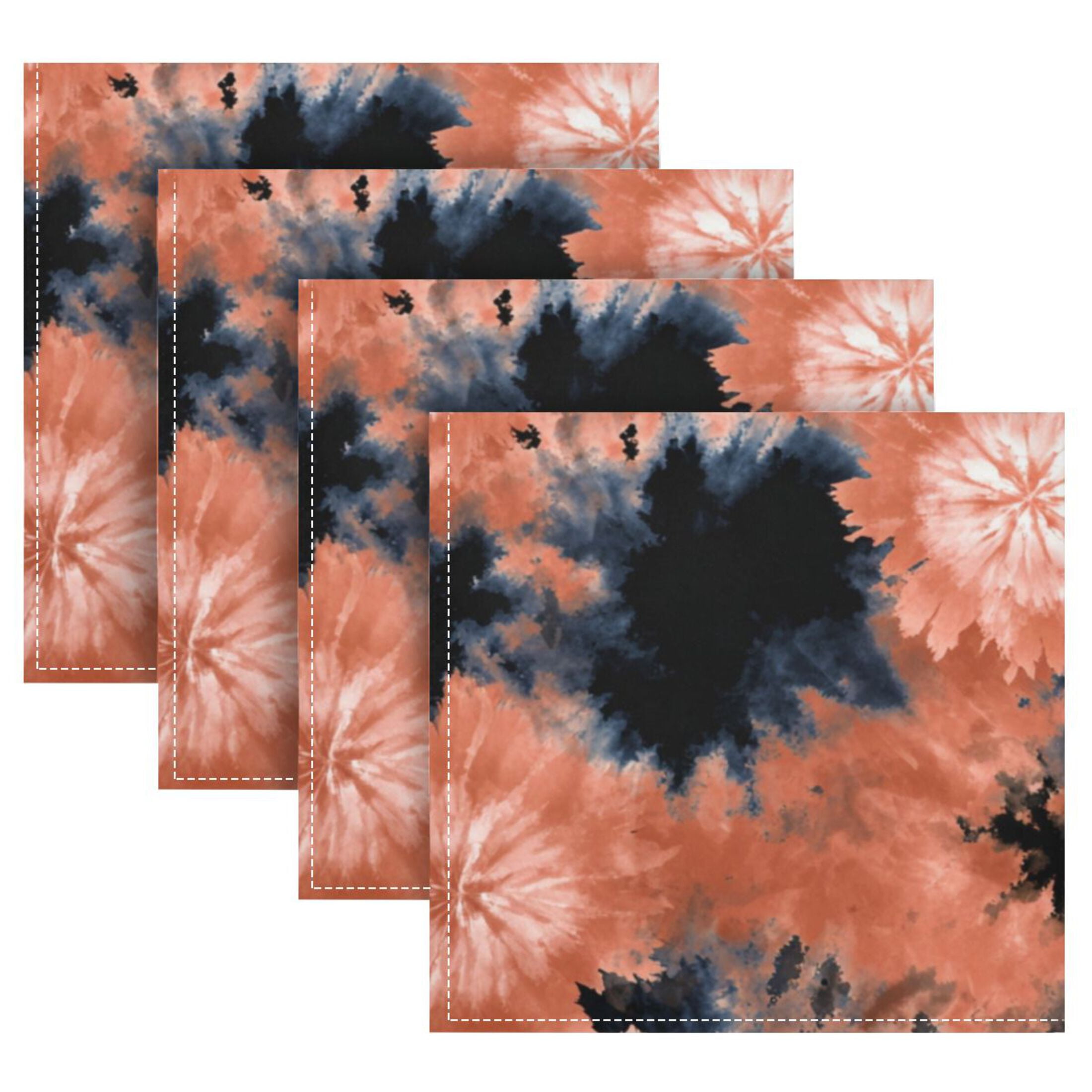 4 Pack 20'' x20" Satin Table Napkins Dinner Napkins for wedding Party ...