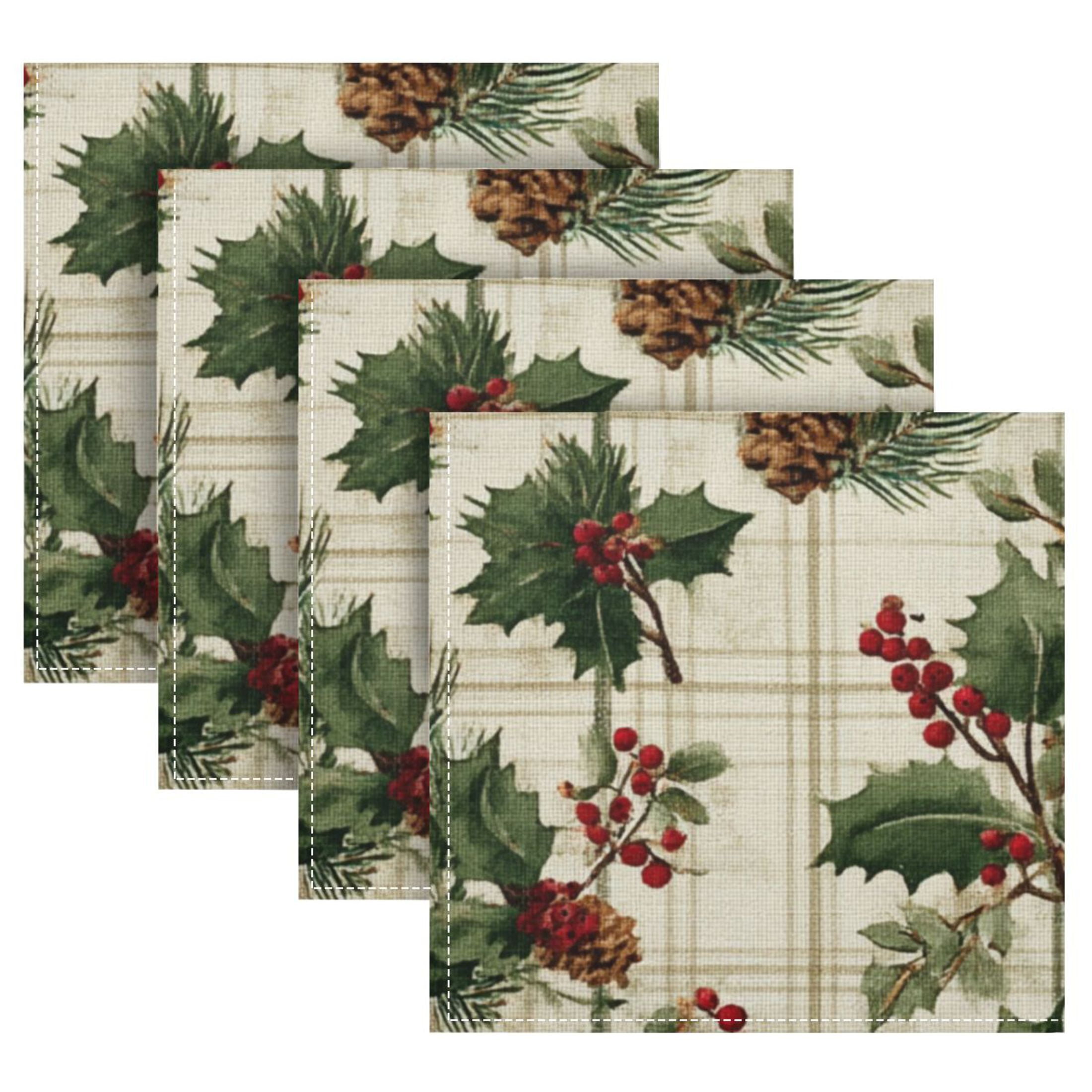 4 Pack 20'' x20" Satin Table Napkins Dinner Napkins for wedding Party ...