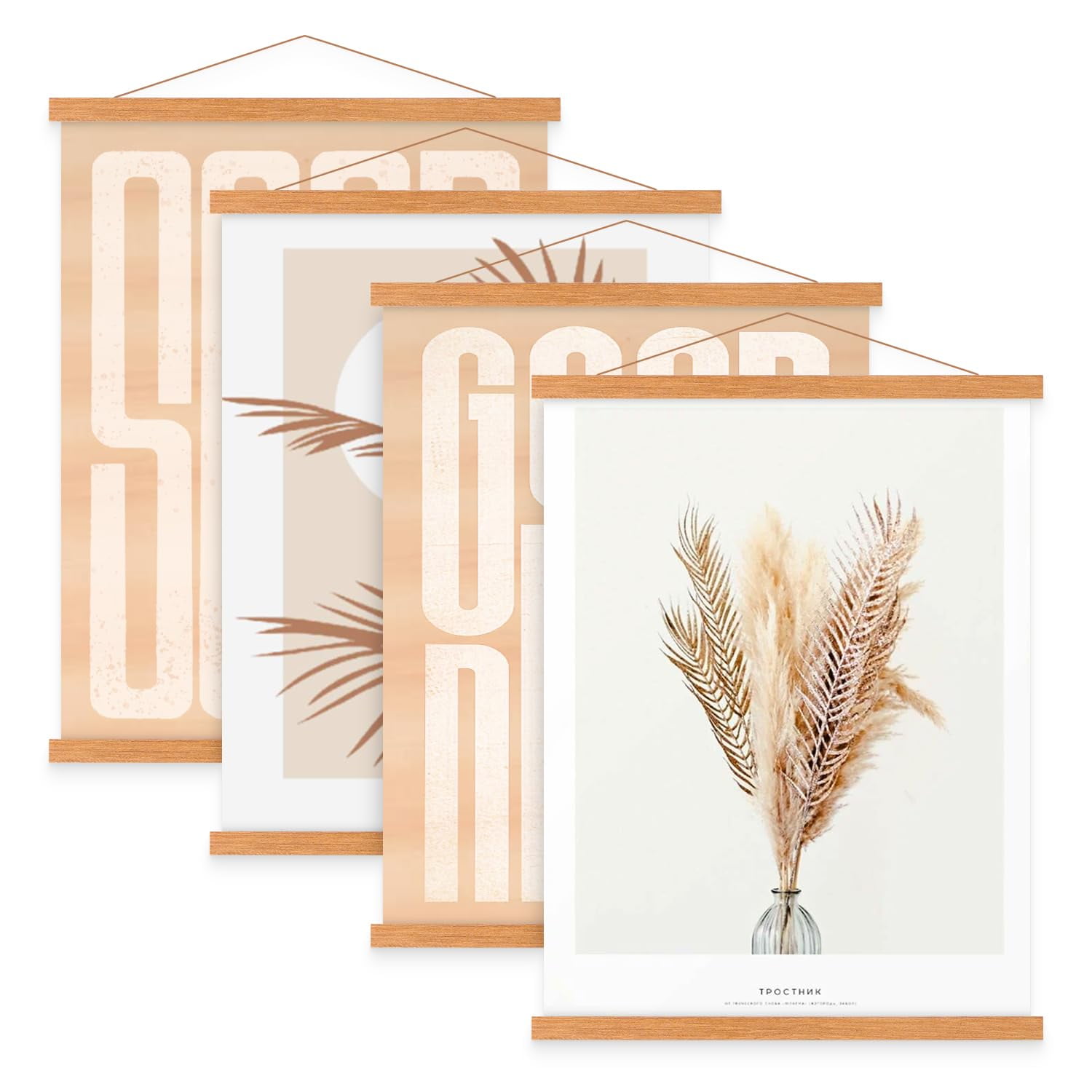 4 Pack 22 Inch Magnetic Picture Frame for Posters 22x34 22x28 Artwork ...