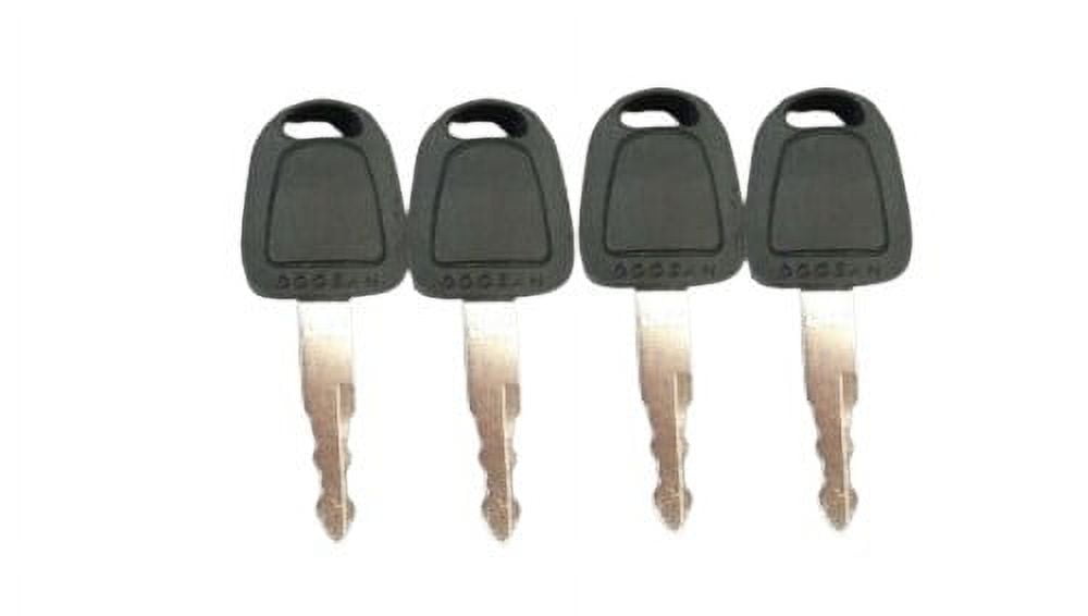 4 Pack 25# D100 E900 F900 ignition Keys for Doosan Daewoo Heavy ...