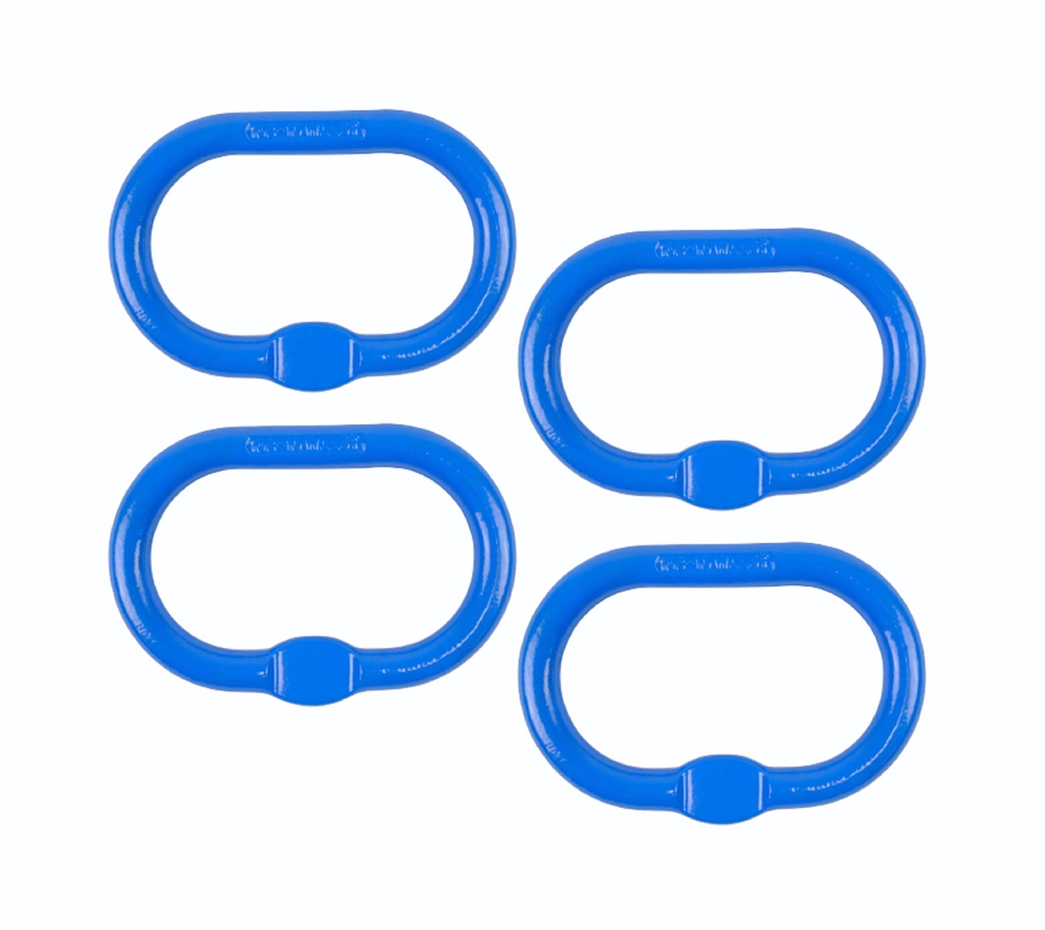 (4 Pack) 3/4 Inch Oblong Master Link for Chain & Wire Rope, Grade 100 ...
