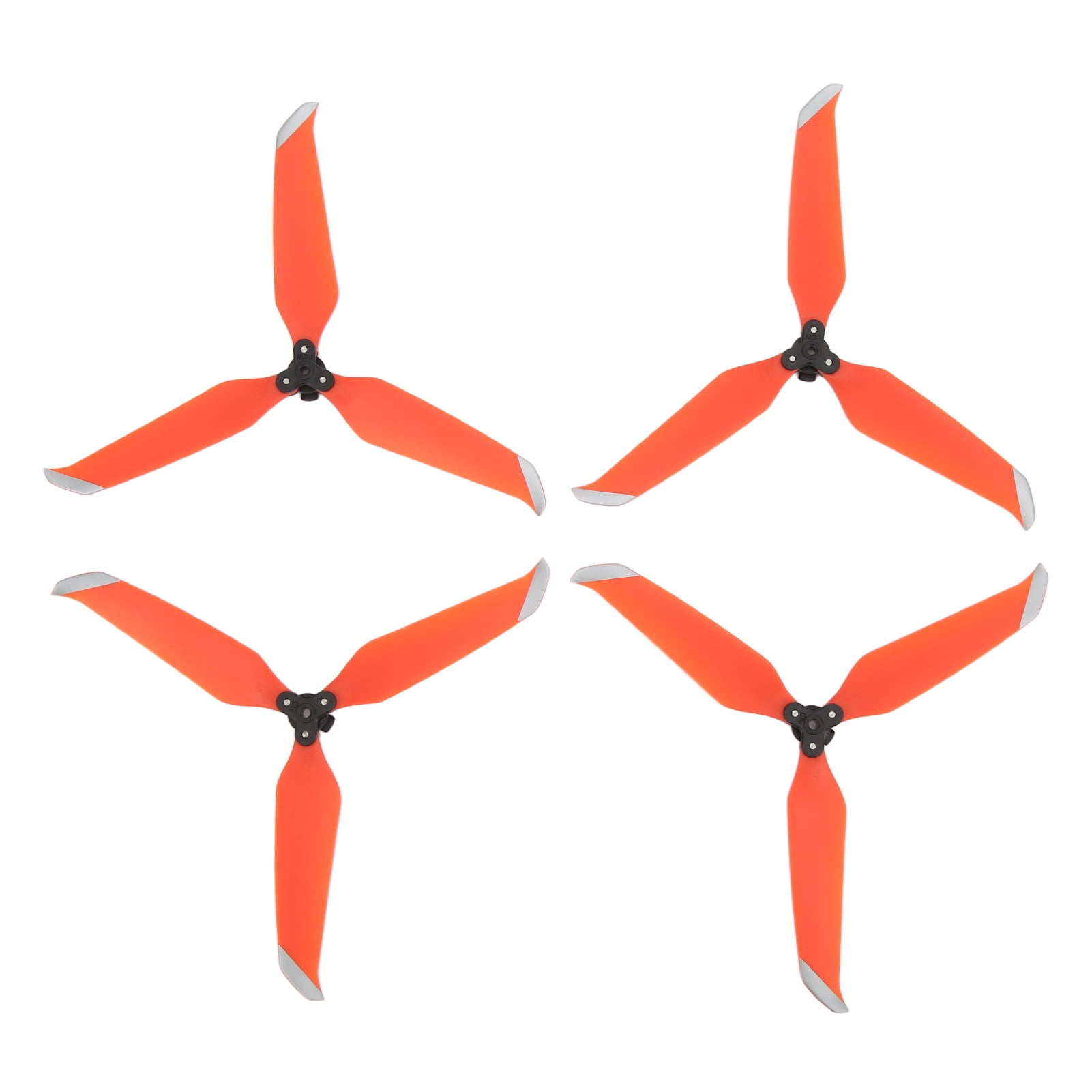 4-Pack 3-Blade Drone Propellers - Low Noise Replacement Accessories for ...