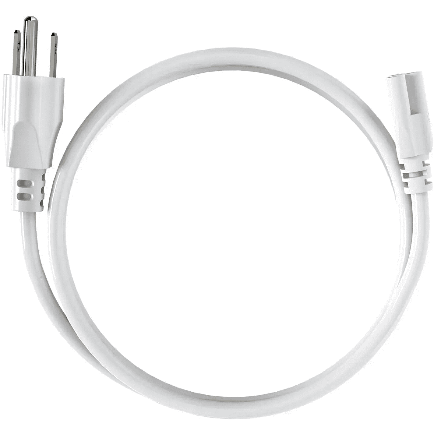 4 Pack 3-Prong US Plug T5 T8 Power Cords for Integrated LED Light ...