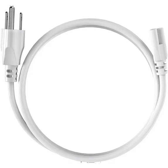 4 Pack 3-Prong US Plug T5 T8 Power Cords for Integrated LED Light ...