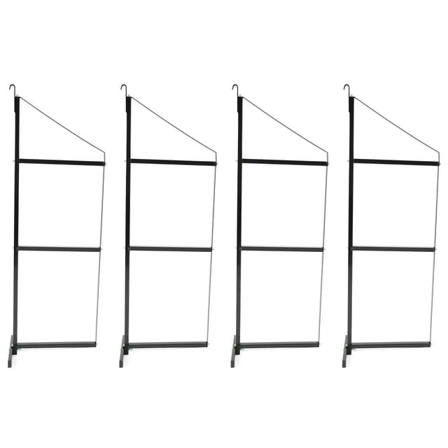"4 Pack Heavy Duty 3 Tier Garage Storage Shelving Brackets 18""(D) x 60 ...