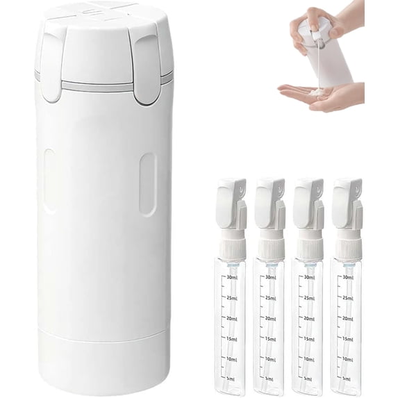 4 Pack 30ML Leak Proof Travel Bottles - Refillable Travel Size ...