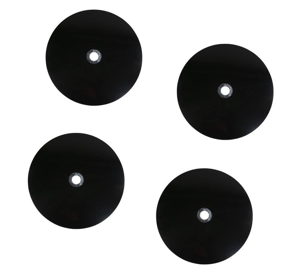 4 Pack 32" Fifth Wheel Disc Lube Plate w/ Steel Retention Clip - 5mm ...
