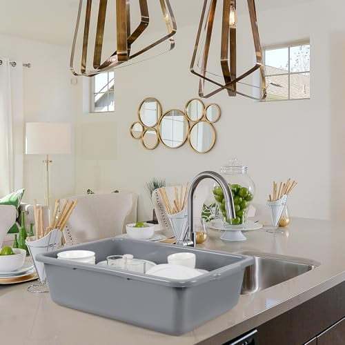 4 Pack 32 L Large Bus Tubs, Commercial Bus Tray/Dish Tub/Washing Tubs ...