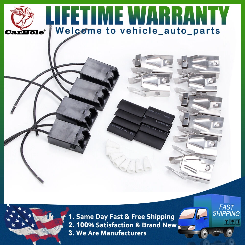 4 Pack 330031 Range Burner Receptacle Kit Fits For Whirlpool Kenmore ...