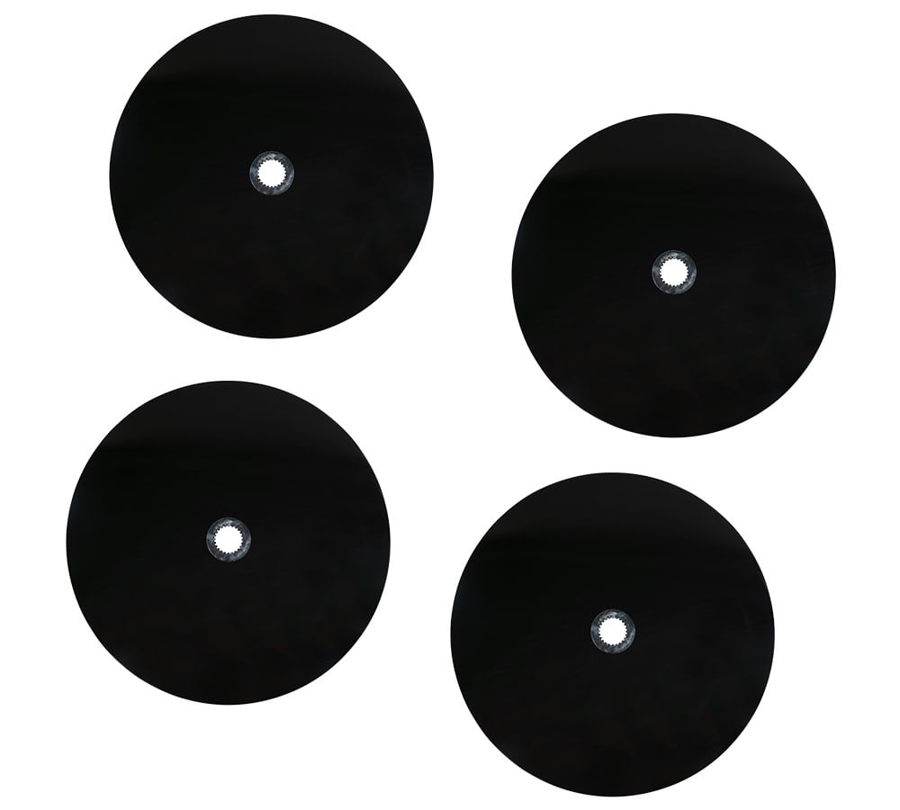 4 Pack 36" Fifth Wheel Disc Lube Plate w/ Steel Retention Clip - 5mm ...
