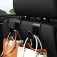 4-Pack 360° Rotating Car Headrest Hooks for Storage - Walmart.com